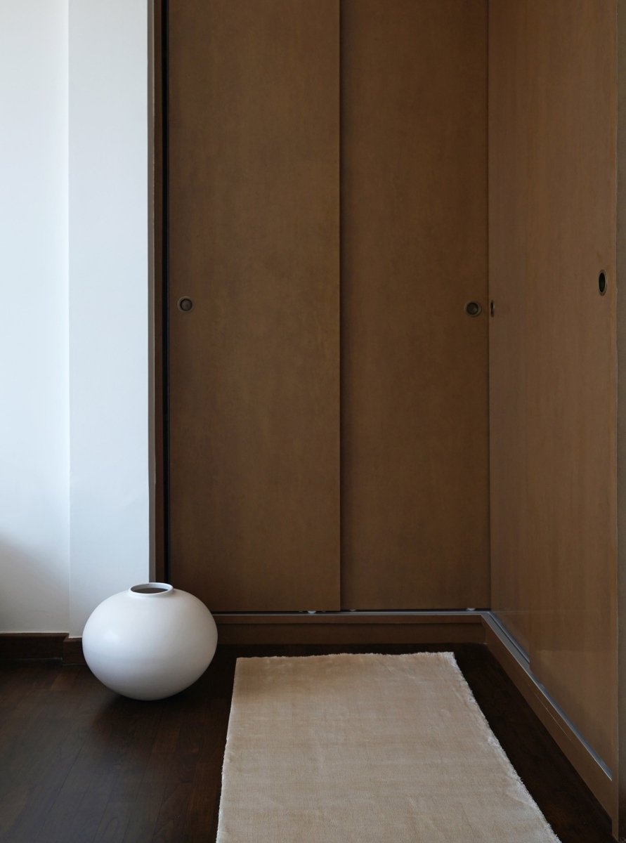 Alchemy Cream Tencel Viscose Silk Living Room Bedroom Rug Carpet SG ...