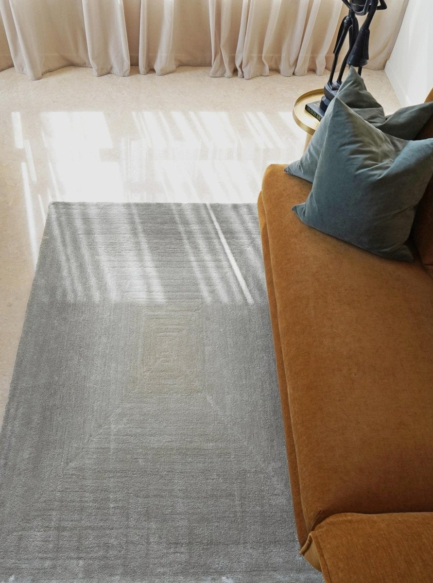 Beam Gradient Grey Rug | Living DNA Luxury Modern Rugs