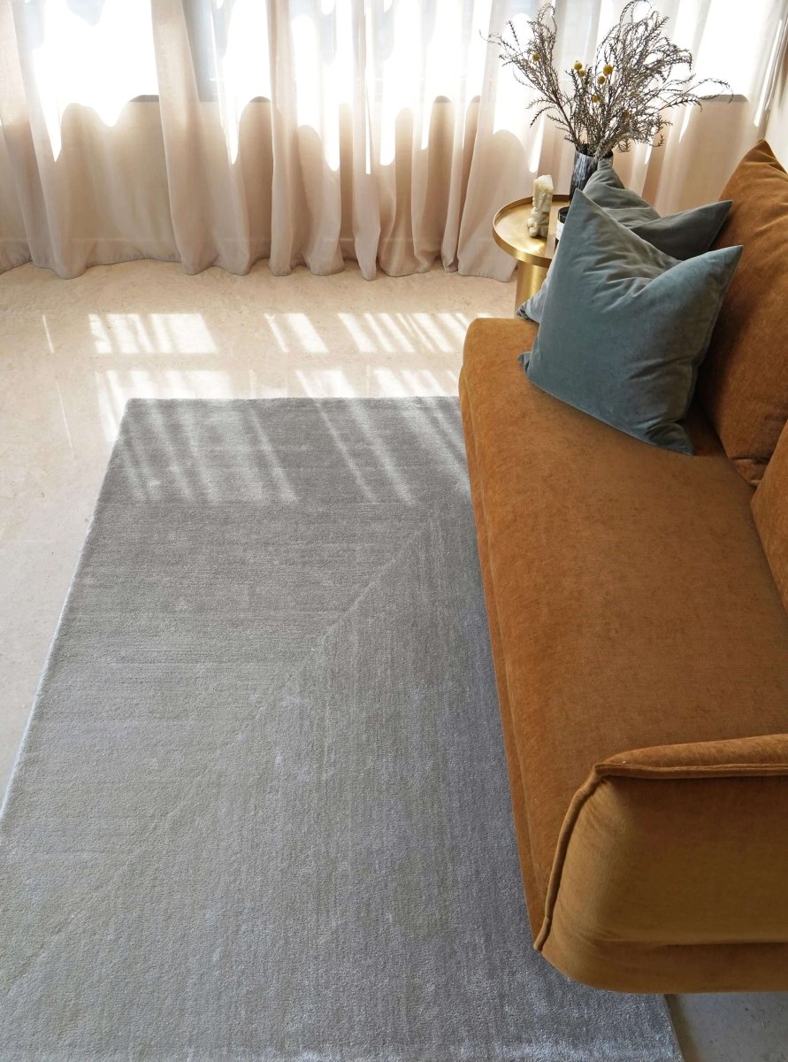 Nuance Gradient Grey Rug | Living DNA Luxury Modern Rugs